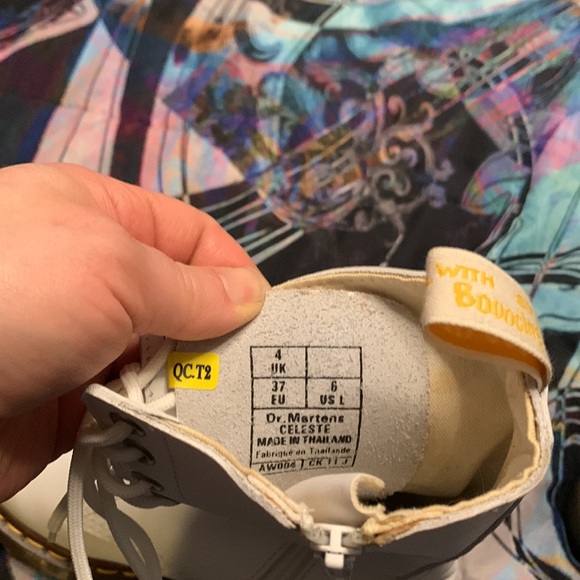 Dr. Martens | Shoes | Authentic Leather Dr Martens Celeste White Angel ...
